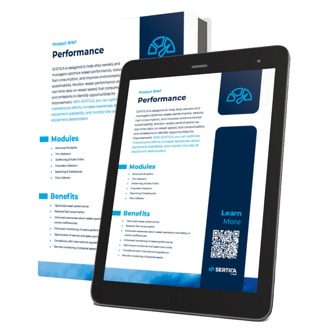 Ship Performance Monitoring System | SERTICA Performance